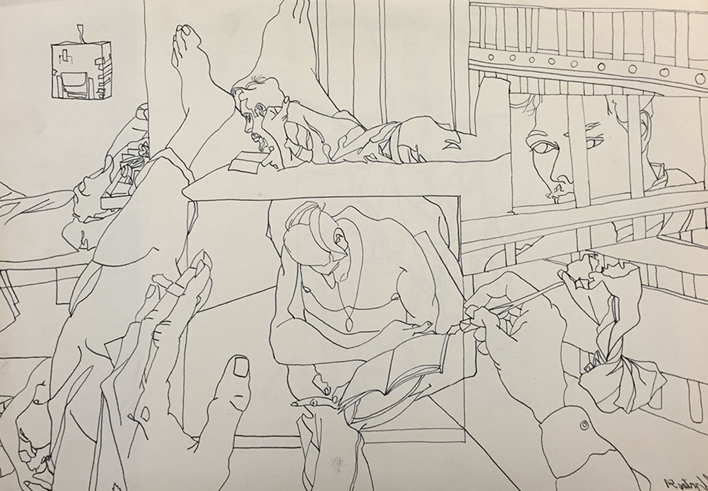 Writing a Chrysanthemum: The Drawings of Rick Barton - Arts Initiative ...